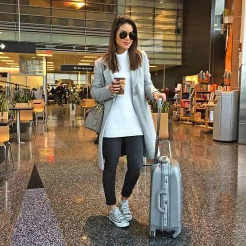 Aerolook: +47 Looks Confortáveis para Viajar - Se a Moda Pega