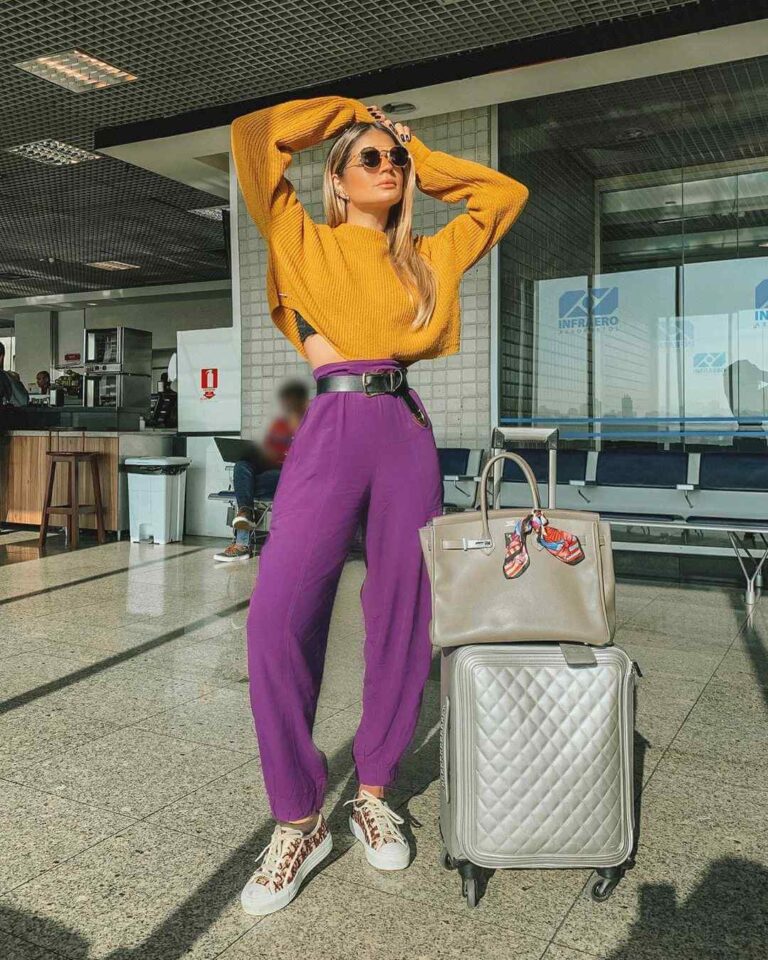 Aerolook: +47 Looks Confortáveis para Viajar - Se a Moda Pega