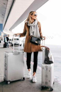 Aerolook: +47 Looks Confortáveis para Viajar - Se a Moda Pega