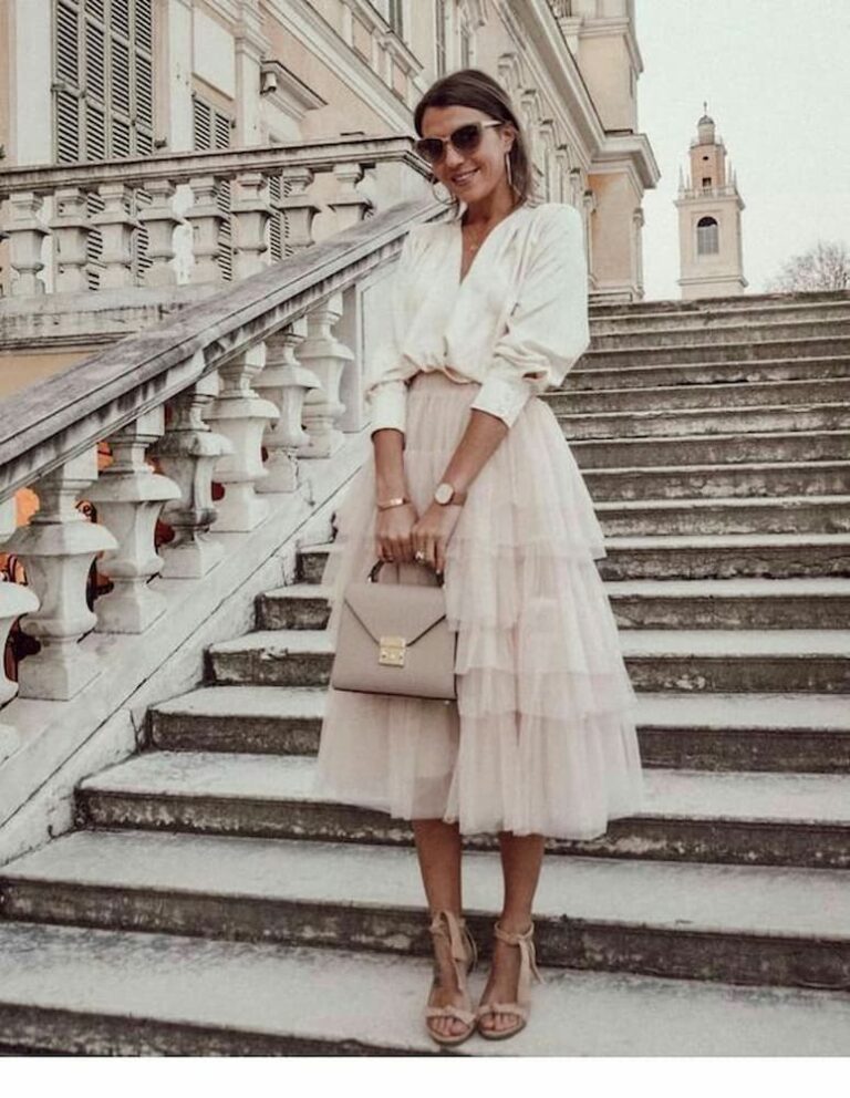 +23 Looks com saia de tule e dicas de como usar - Se a Moda Pega